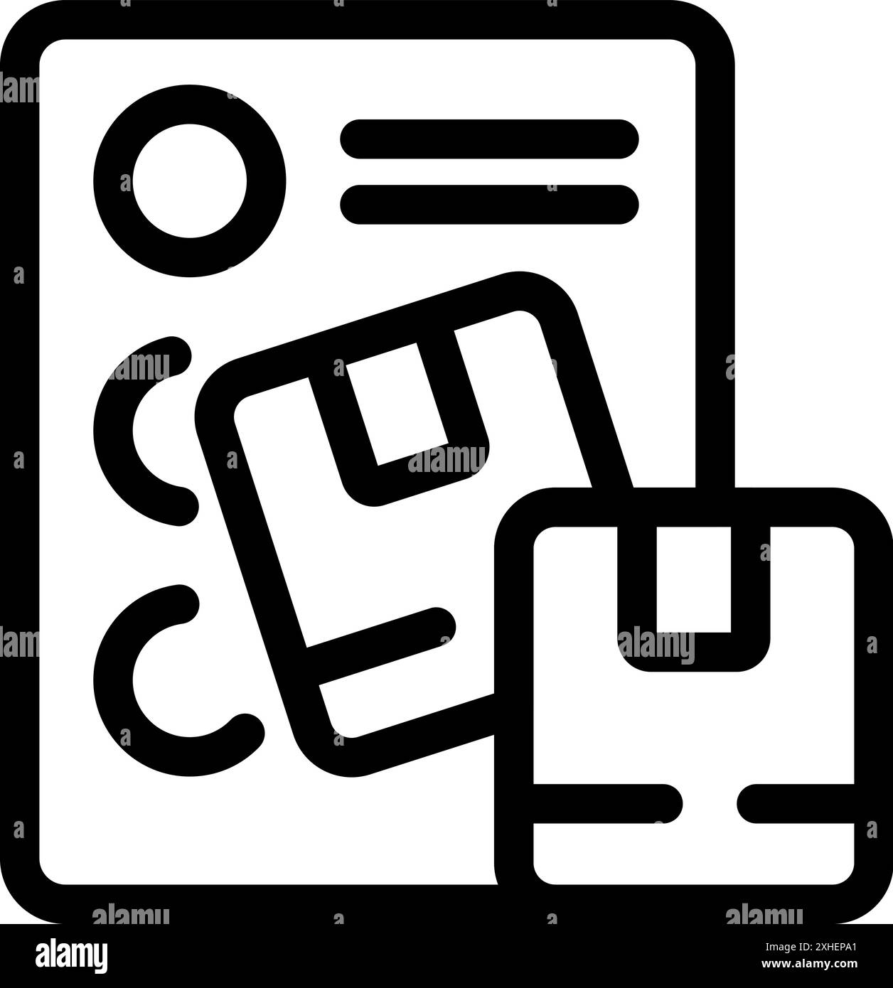 Contract package Black and White Stock Photos & Images - Alamy