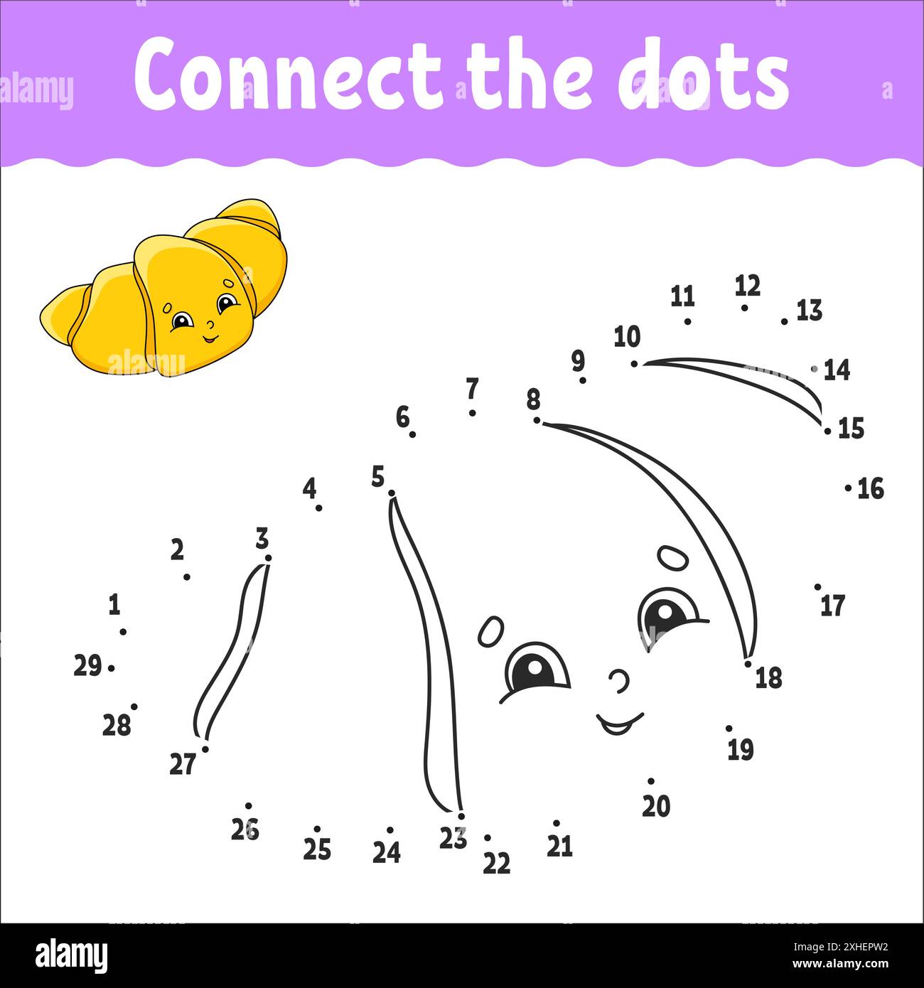 Dot to dot. Draw a line. Handwriting practice. Learning numbers for ...