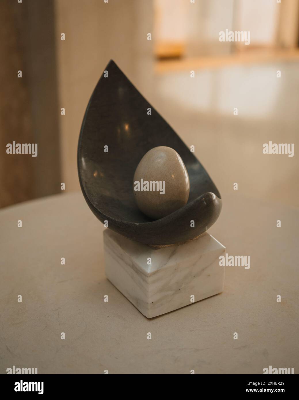 Luxury Decorative Marble Statue in Showroom Stock Photo - Alamy