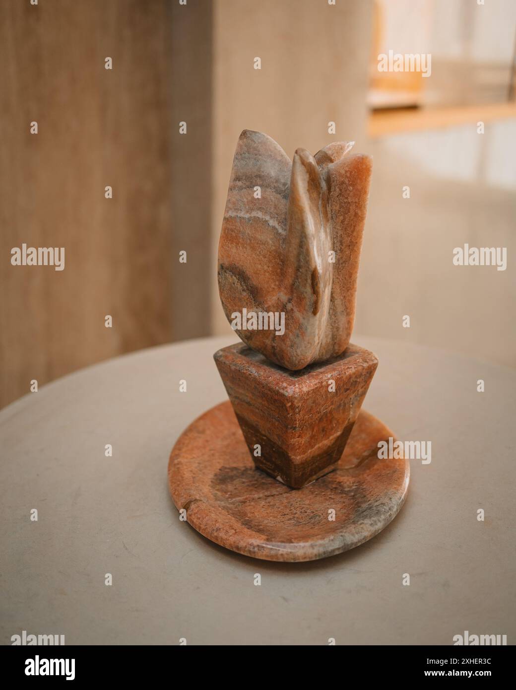 Luxury Decorative Marble Statue in Showroom Stock Photo - Alamy