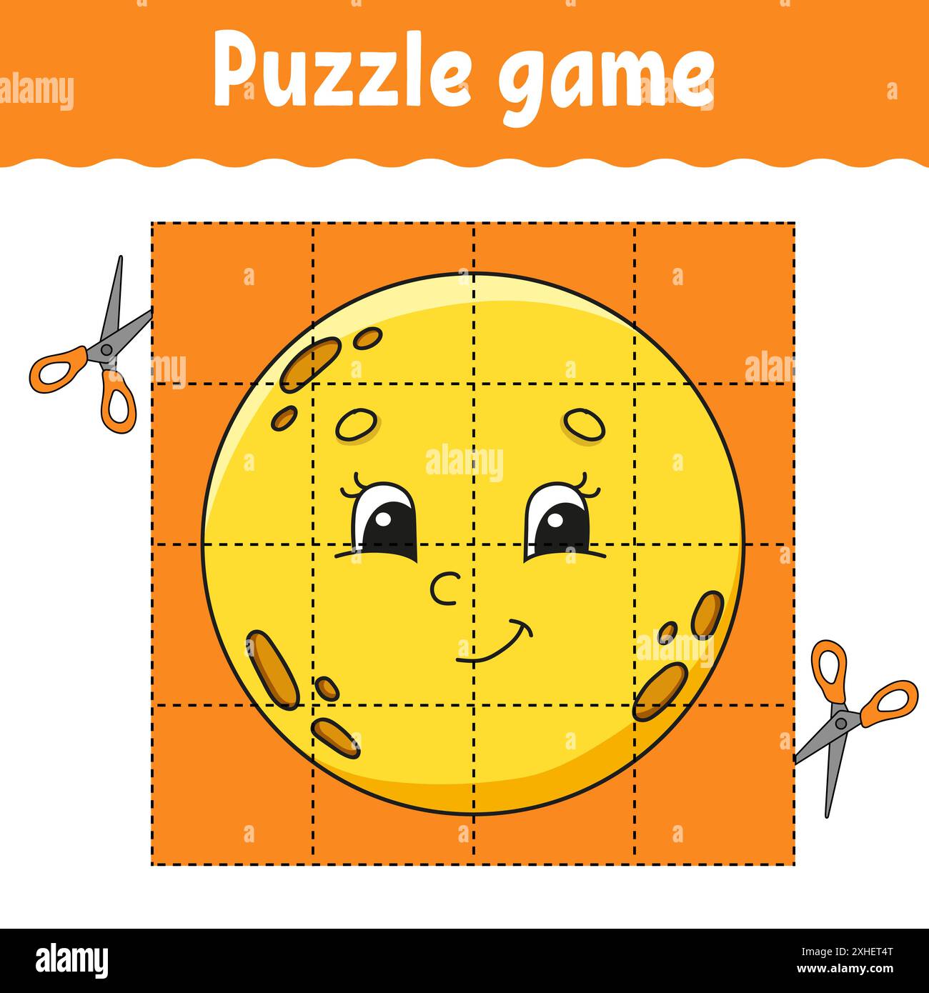 Puzzle game for kids. Education developing worksheet. Learning game for ...