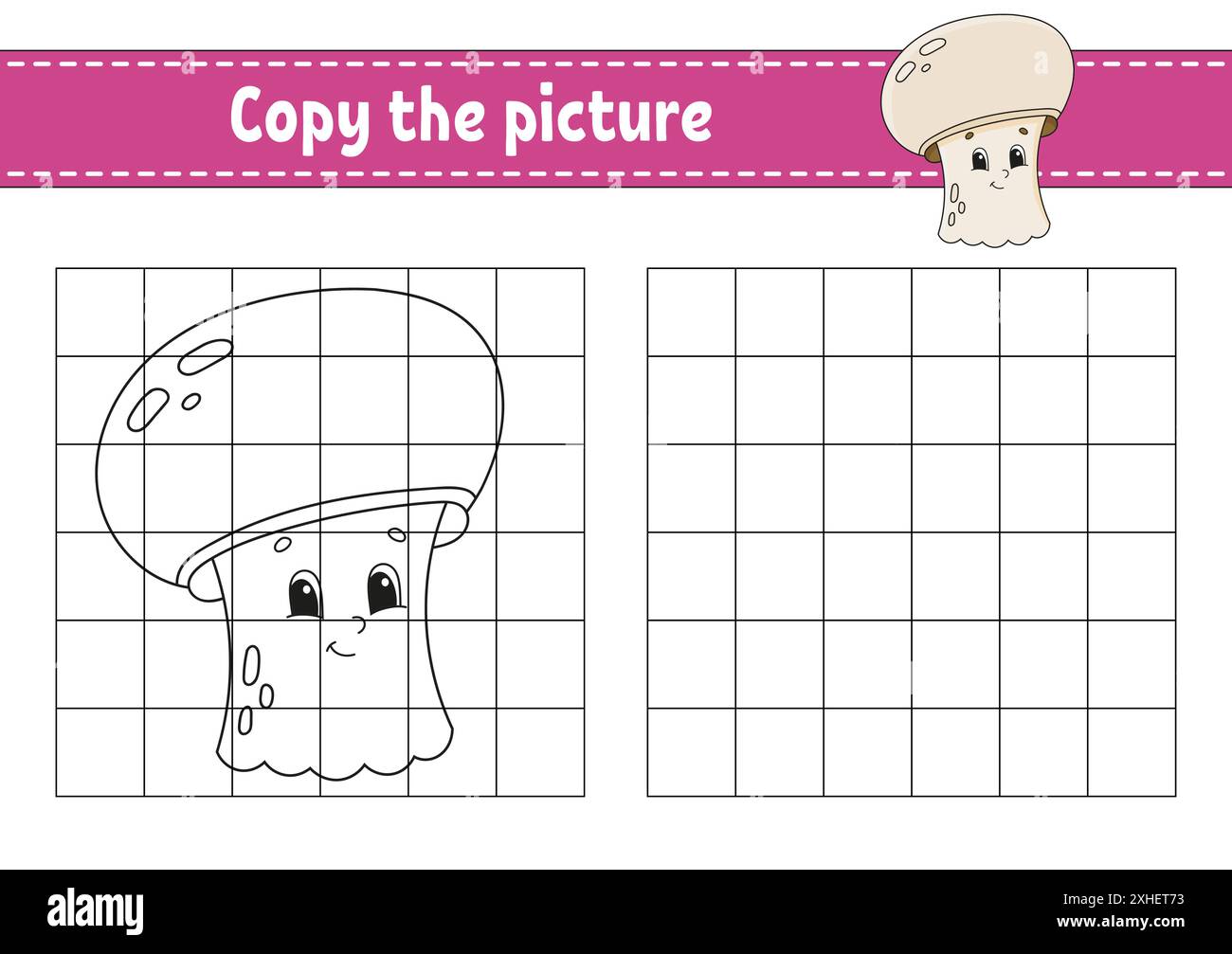 Copy the picture. Coloring book pages for kids. Education developing ...