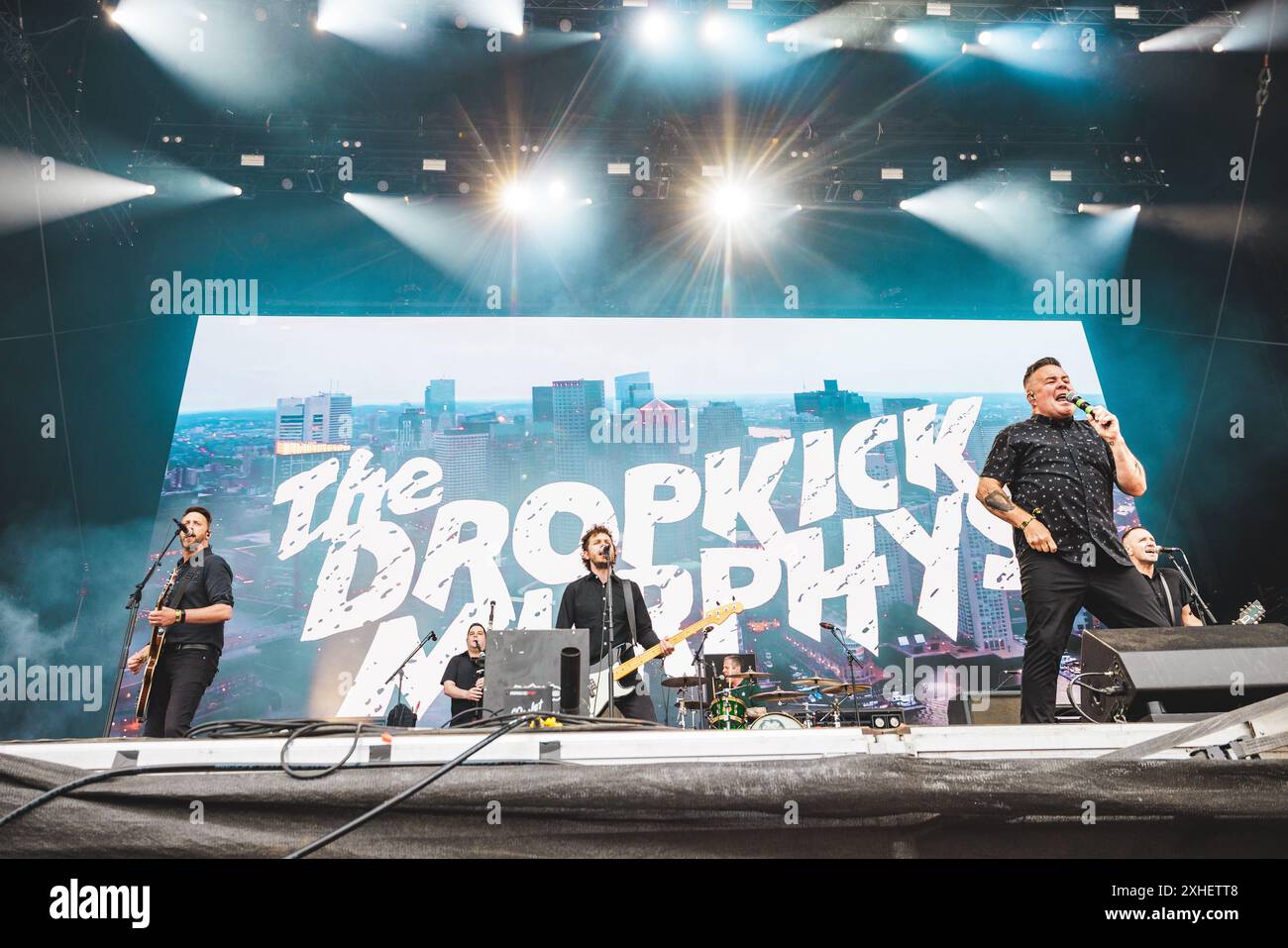 Copenhagen, Denmark. 21st, June 2024. The American Celtic punk band ...