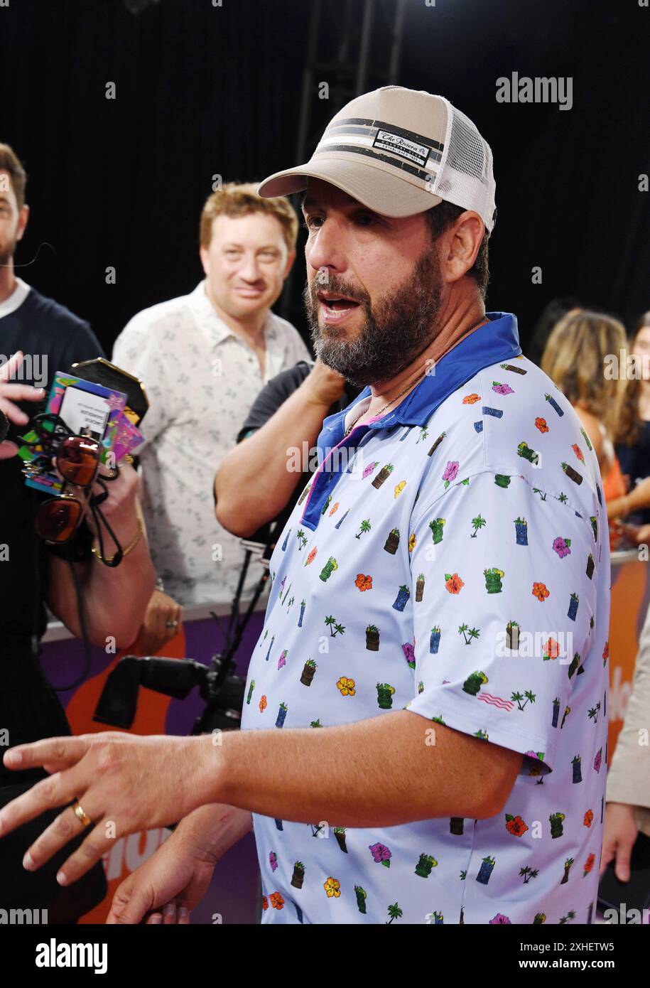 SANTA MONICA, CALIFORNIA - JULY 13: Adam Sandler attends Nickelodeon ...