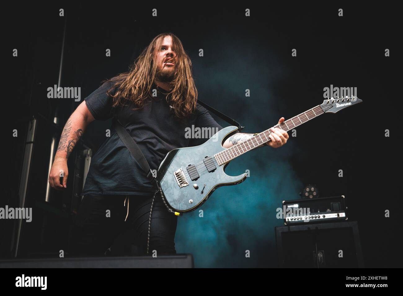 Copenhagen, Denmark. 21st, June 2024. The Danish hardcore band Hexis ...