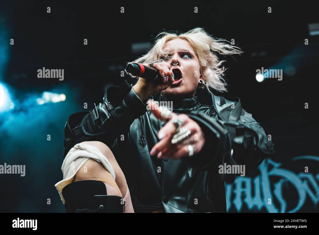 Copenhagen, Denmark. 22nd, June 2024. The German vocalist and rapper ...