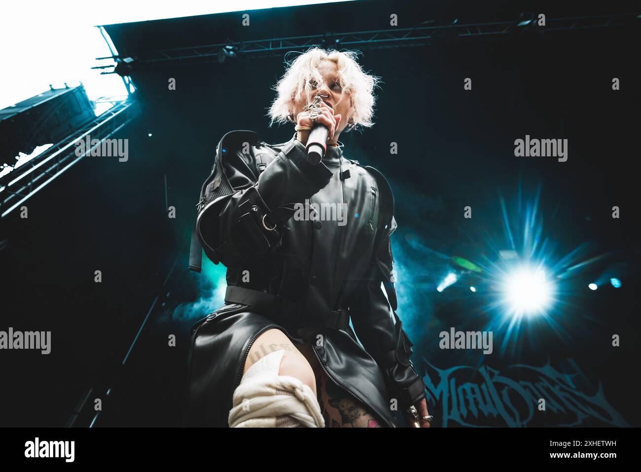 Copenhagen, Denmark. 22nd, June 2024. The German vocalist and rapper ...