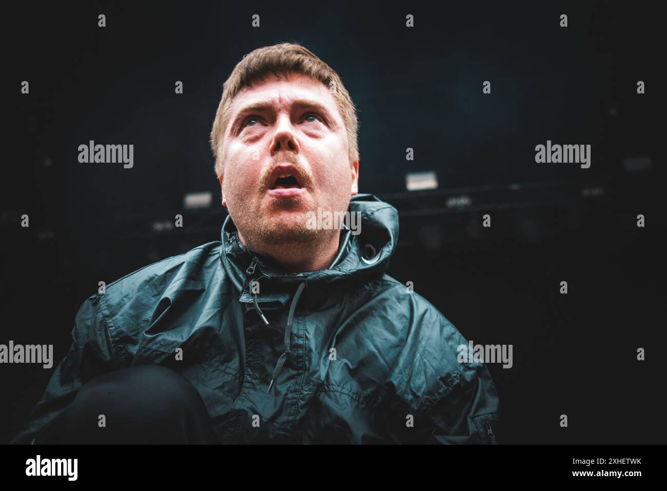 Copenhagen, Denmark. 21st, June 2024. The Danish hardcore band Hexis ...