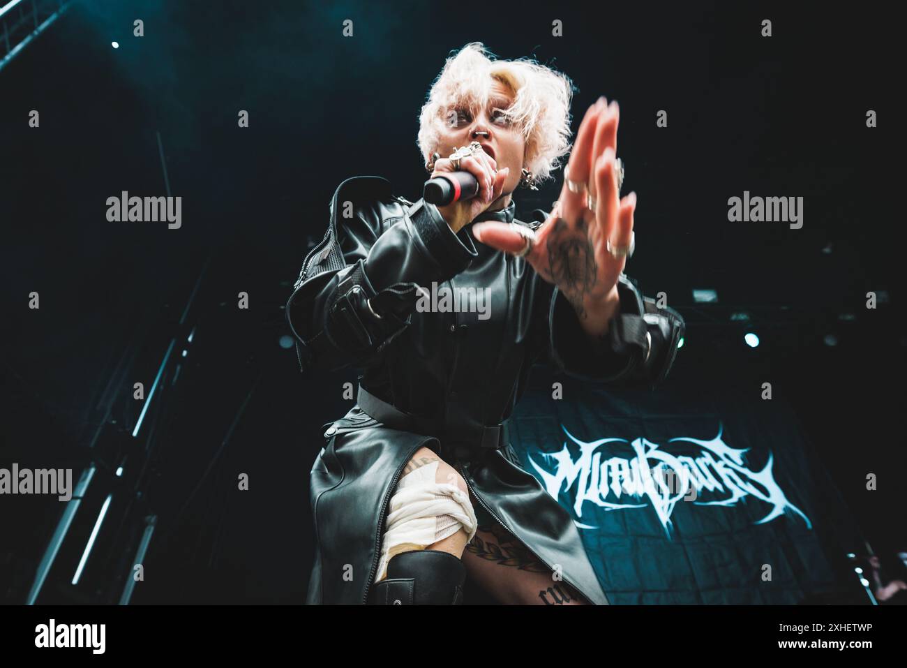 Copenhagen, Denmark. 22nd, June 2024. The German vocalist and rapper ...