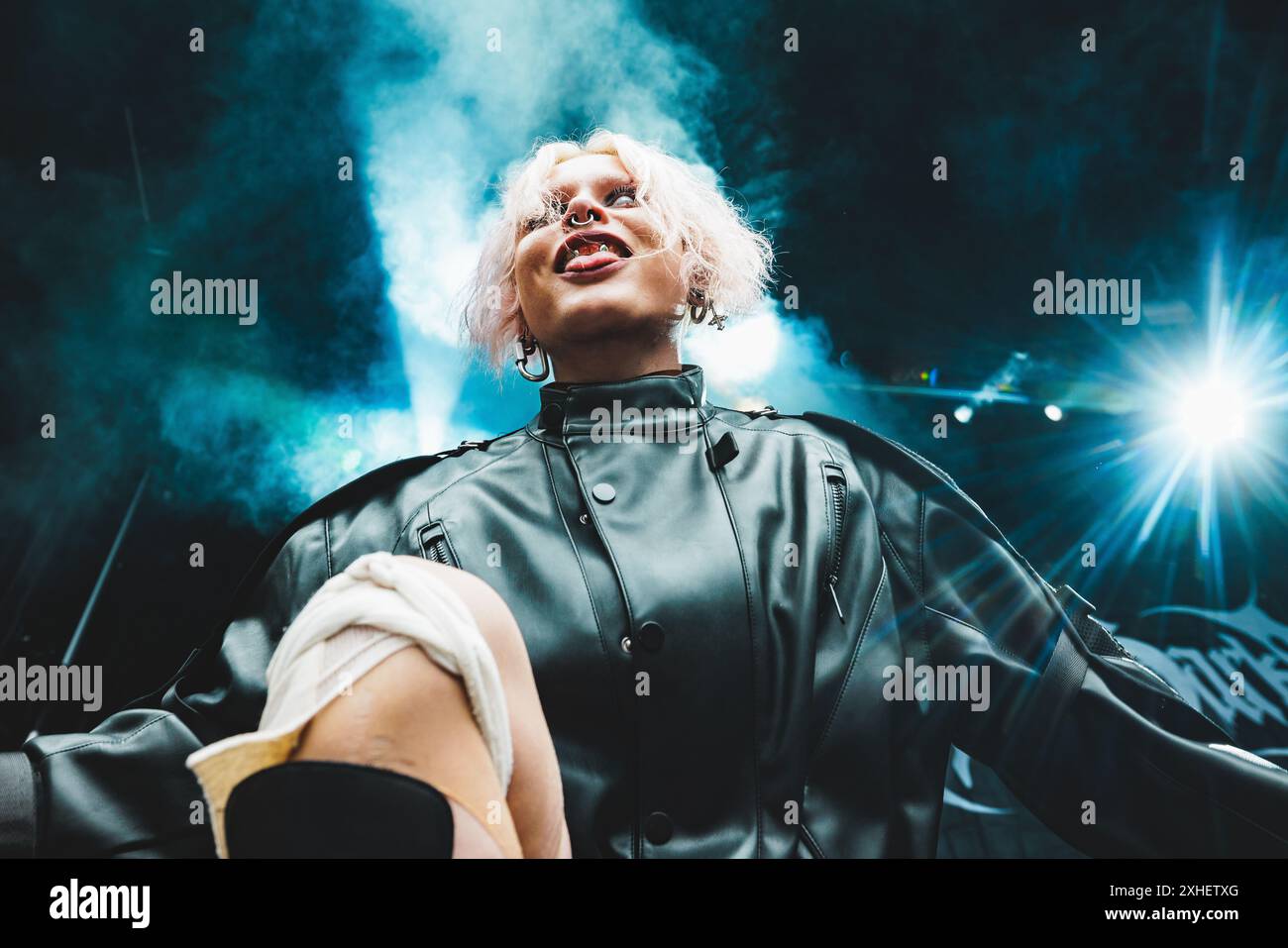 Copenhagen, Denmark. 22nd, June 2024. The German vocalist and rapper ...