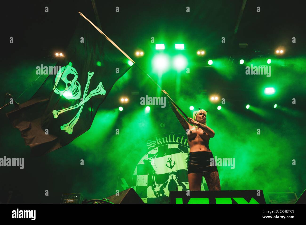 Copenhagen, Denmark. 20th, June 2024. The Danish punk rock band ...