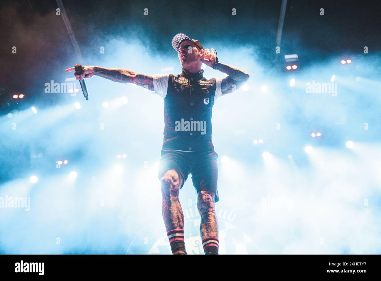 Copenhagen, Denmark. 20th, June 2024. The Danish punk rock band ...