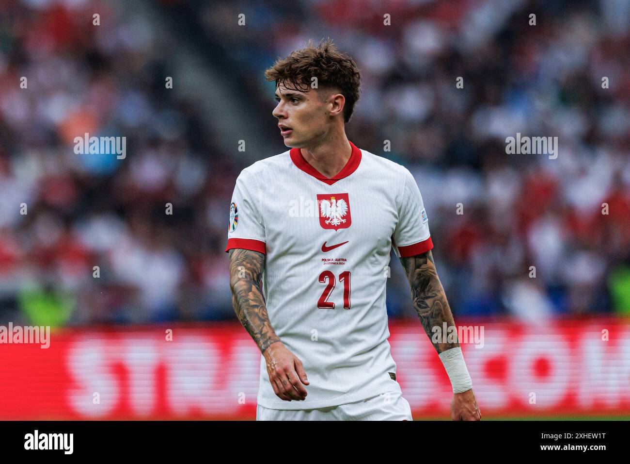Berlin, Germany. 21st June, 2024. Nicola Zalewski (Poland) seen in ...