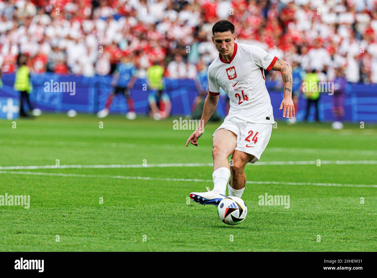 Berlin, Germany. 21st June, 2024. Bartosz Slisz (Poland) seen in action ...