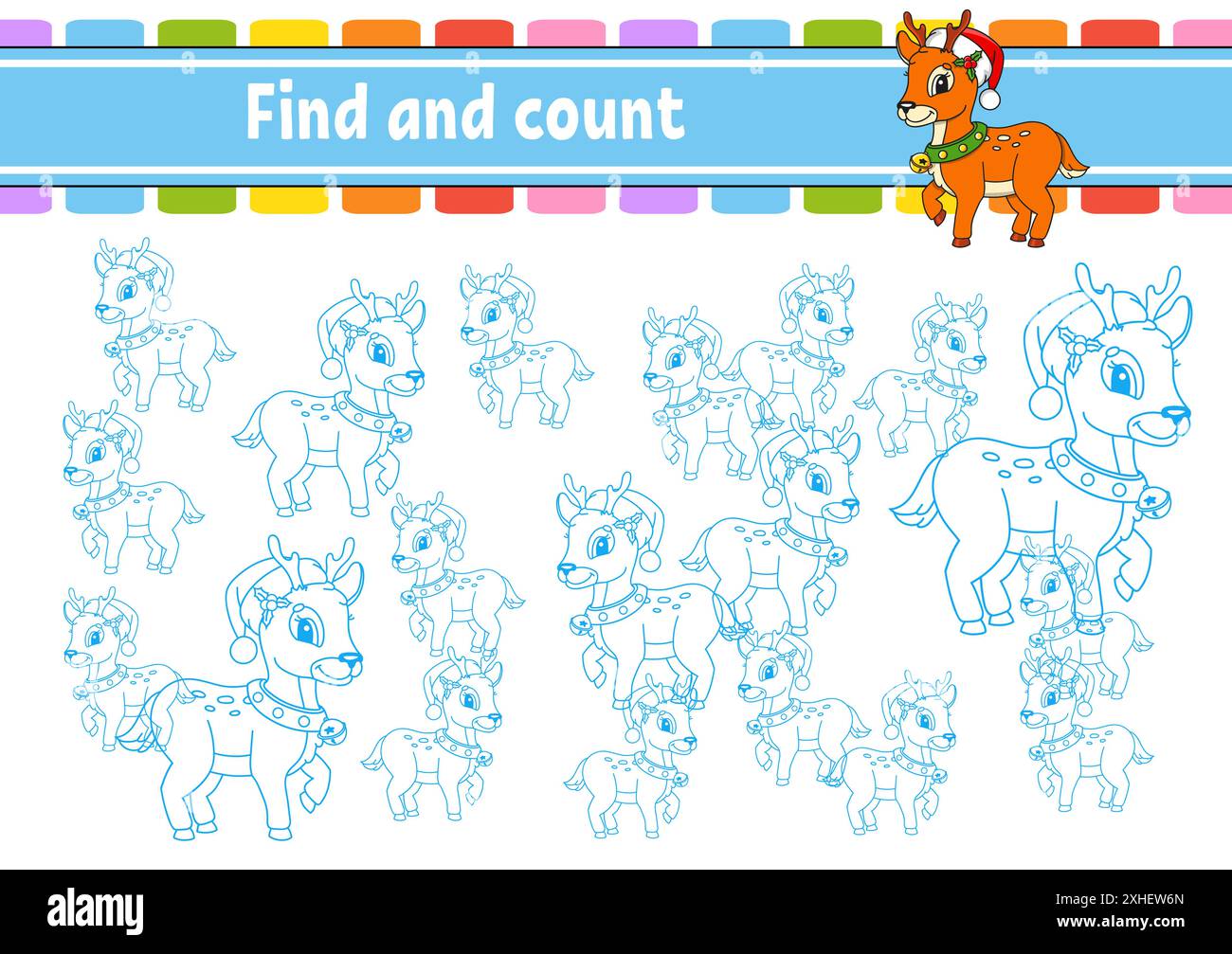 Find and count. Education developing worksheet. Activity page. Puzzle ...