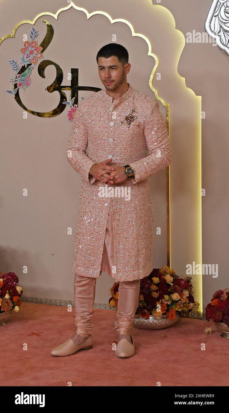 Mumbai, India. 12th July, 2024. American singer, songwriter and actor ...