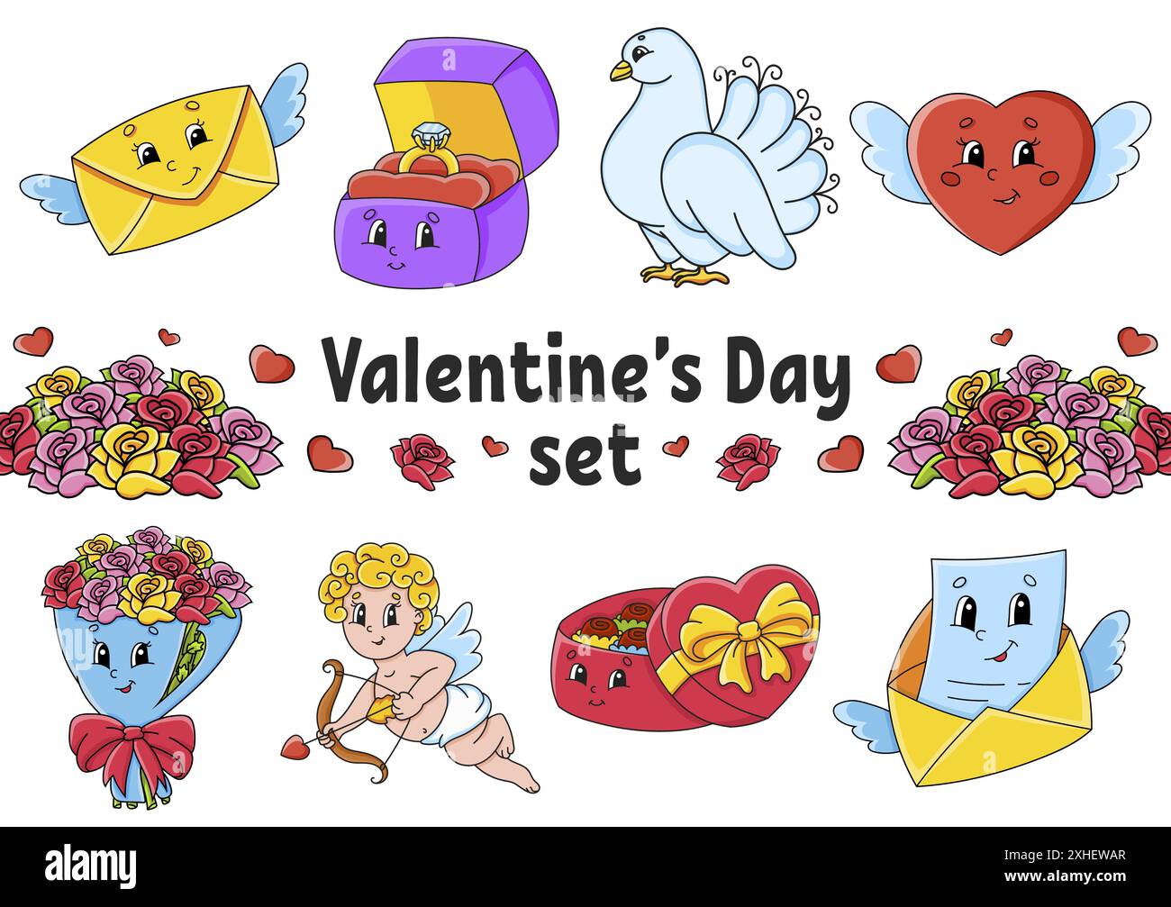 Dove heart picture Stock Vector Images - Alamy