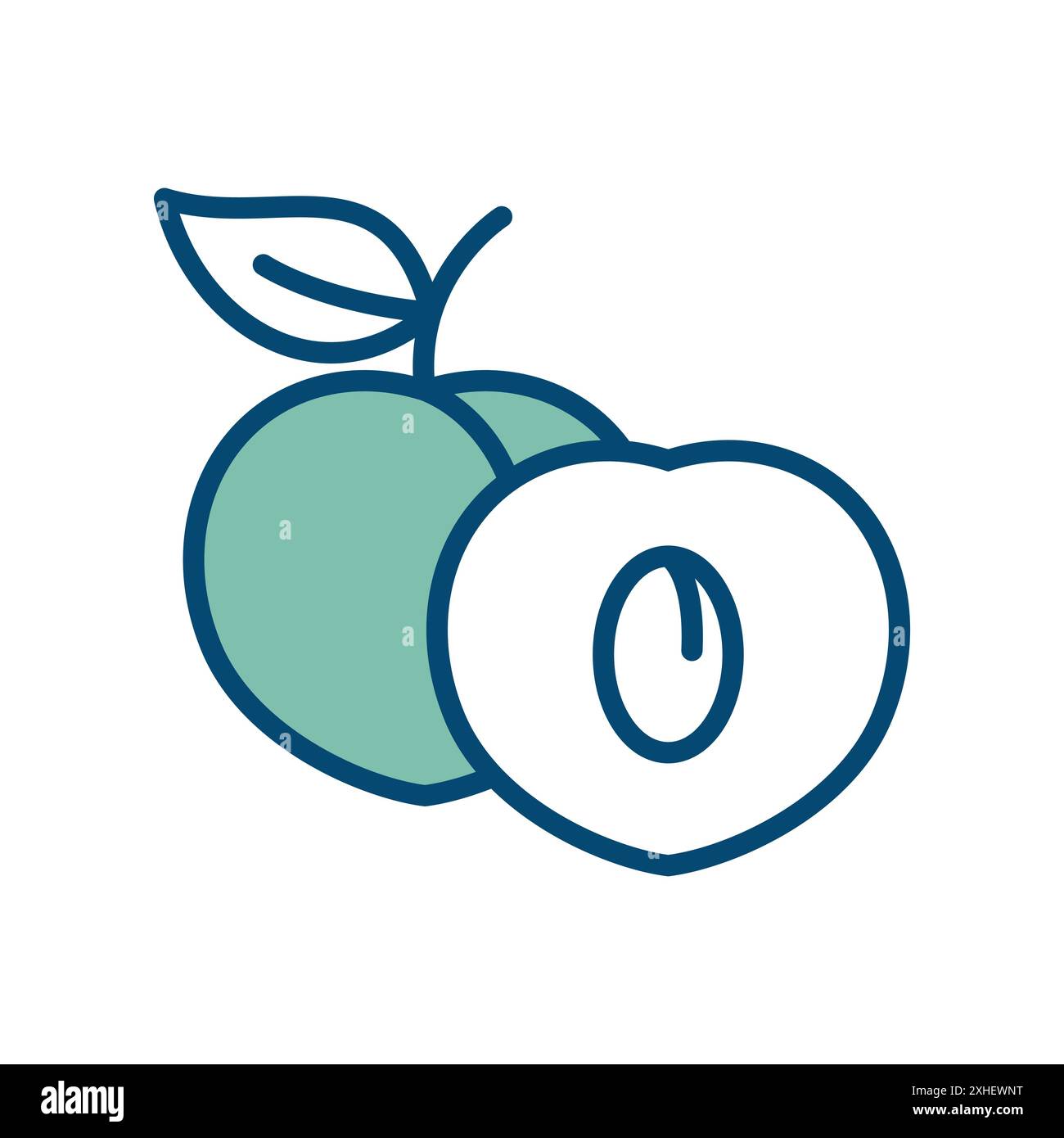 Flat diet template peach Stock Vector Images - Alamy