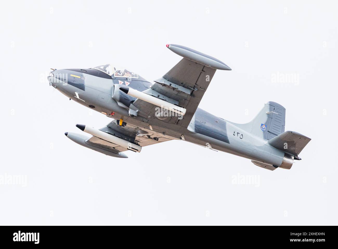 BAC Strikemaster pictured at the Southport airshow in Merseyside ...