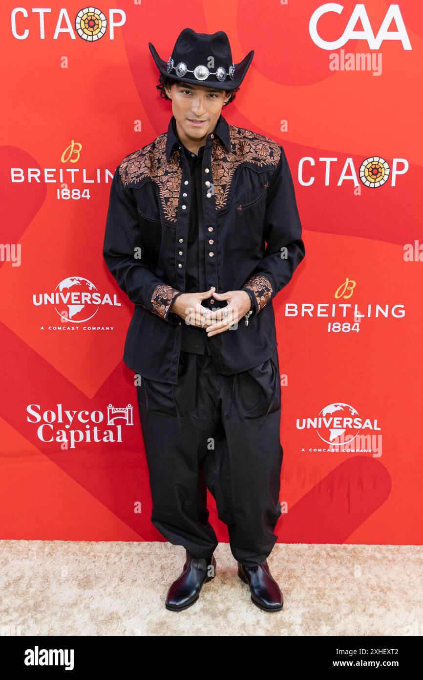 North Hollywood, USA. 13th July, 2024. Brandon Perea attends the ...