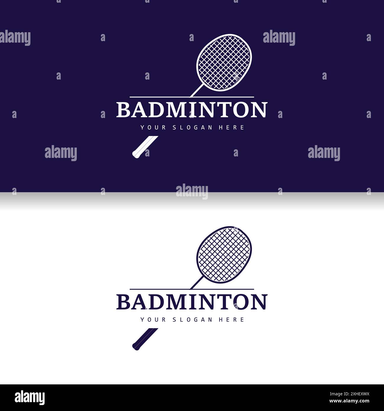 Minimalist gym logo Stock Vector Images - Alamy