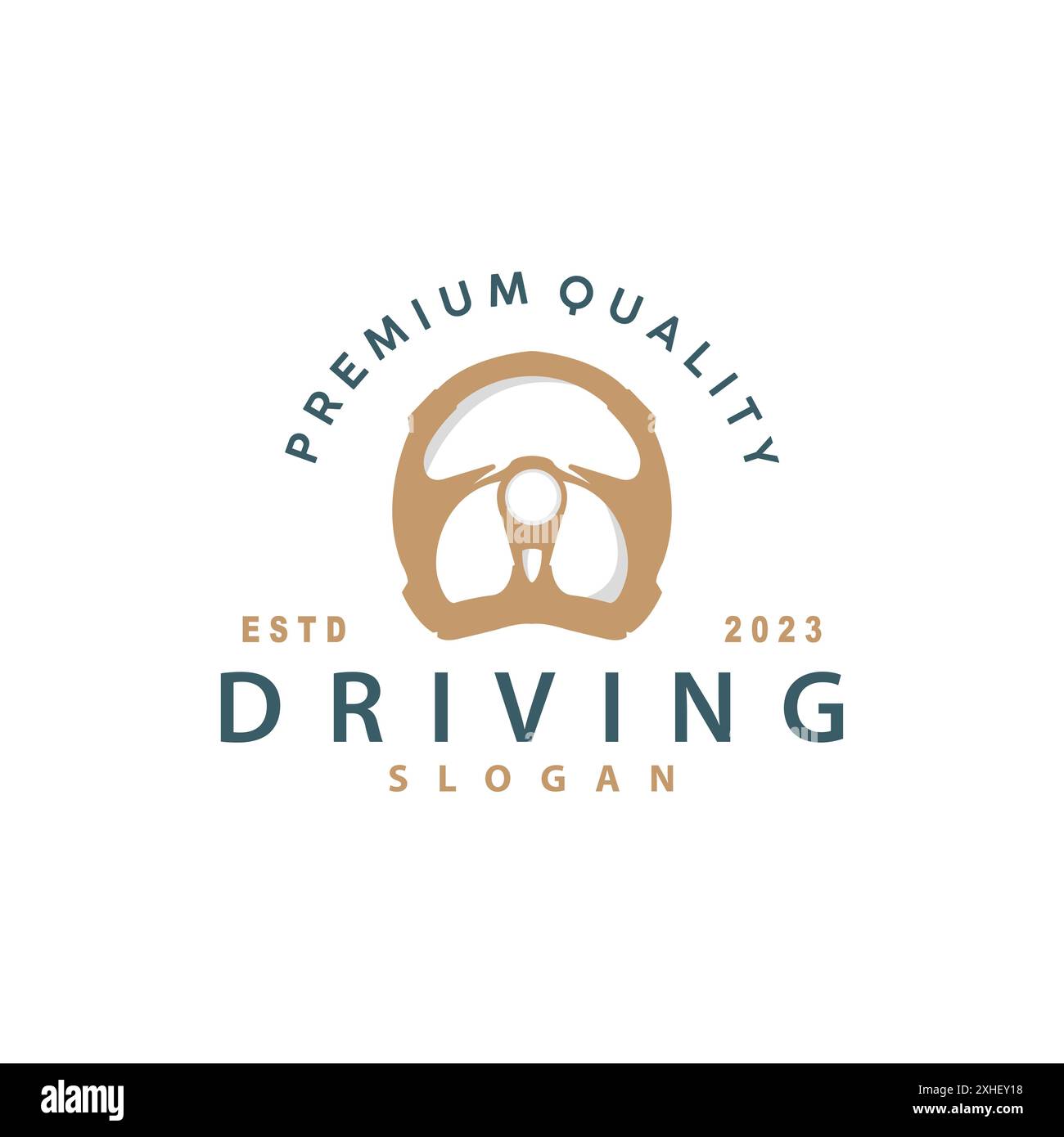 Steering Logo, Simple Vehicle Steering Business Design, Illustration of ...