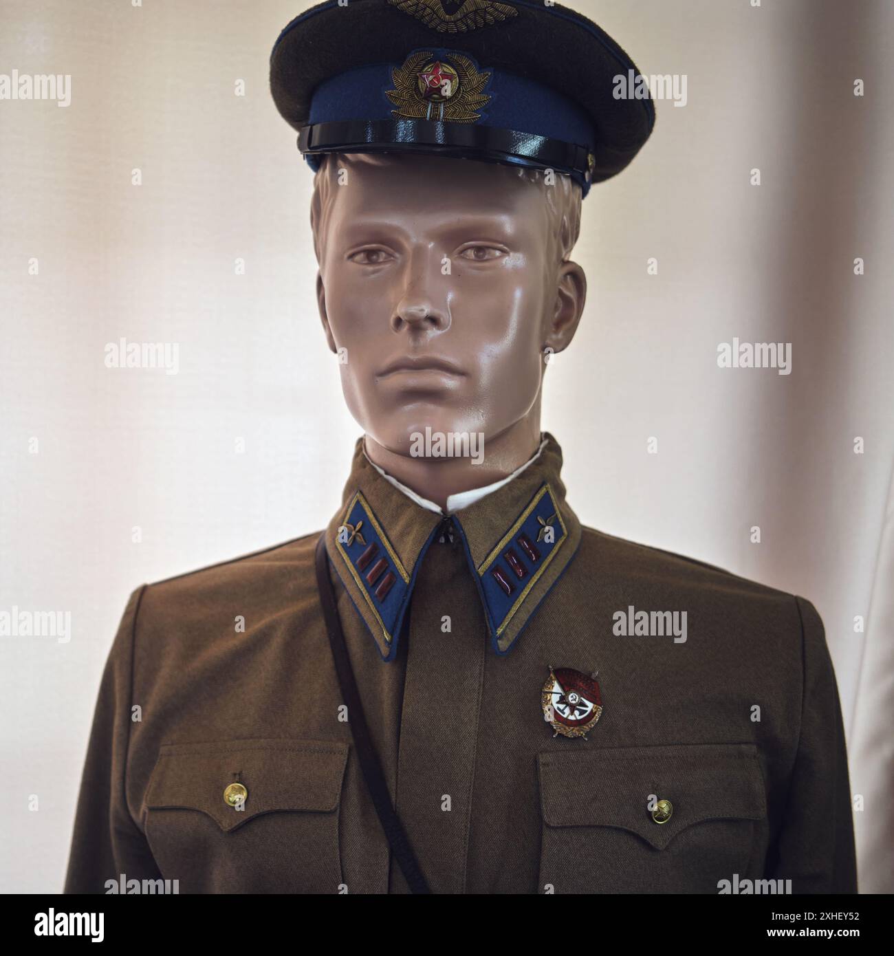 Military uniform of USSR pilots during the Second World War. Historical ...