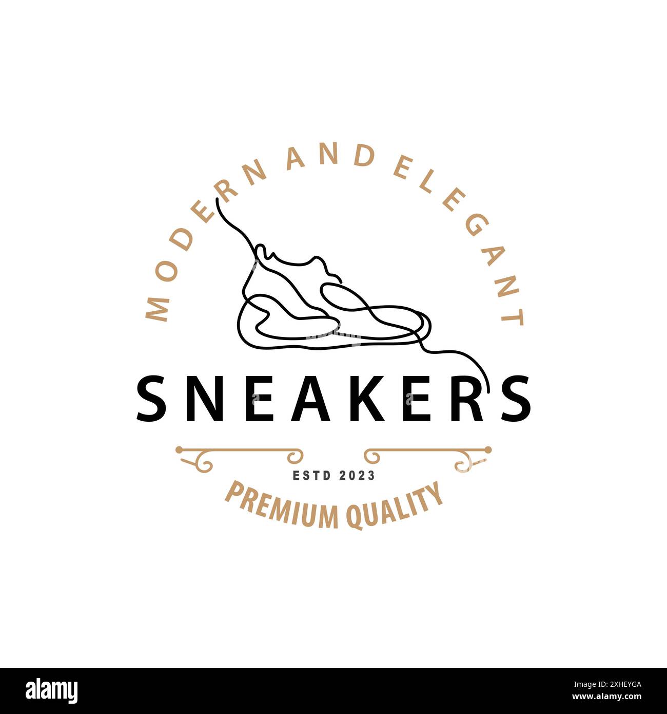 Minimalist gym logo Cut Out Stock Images & Pictures - Alamy