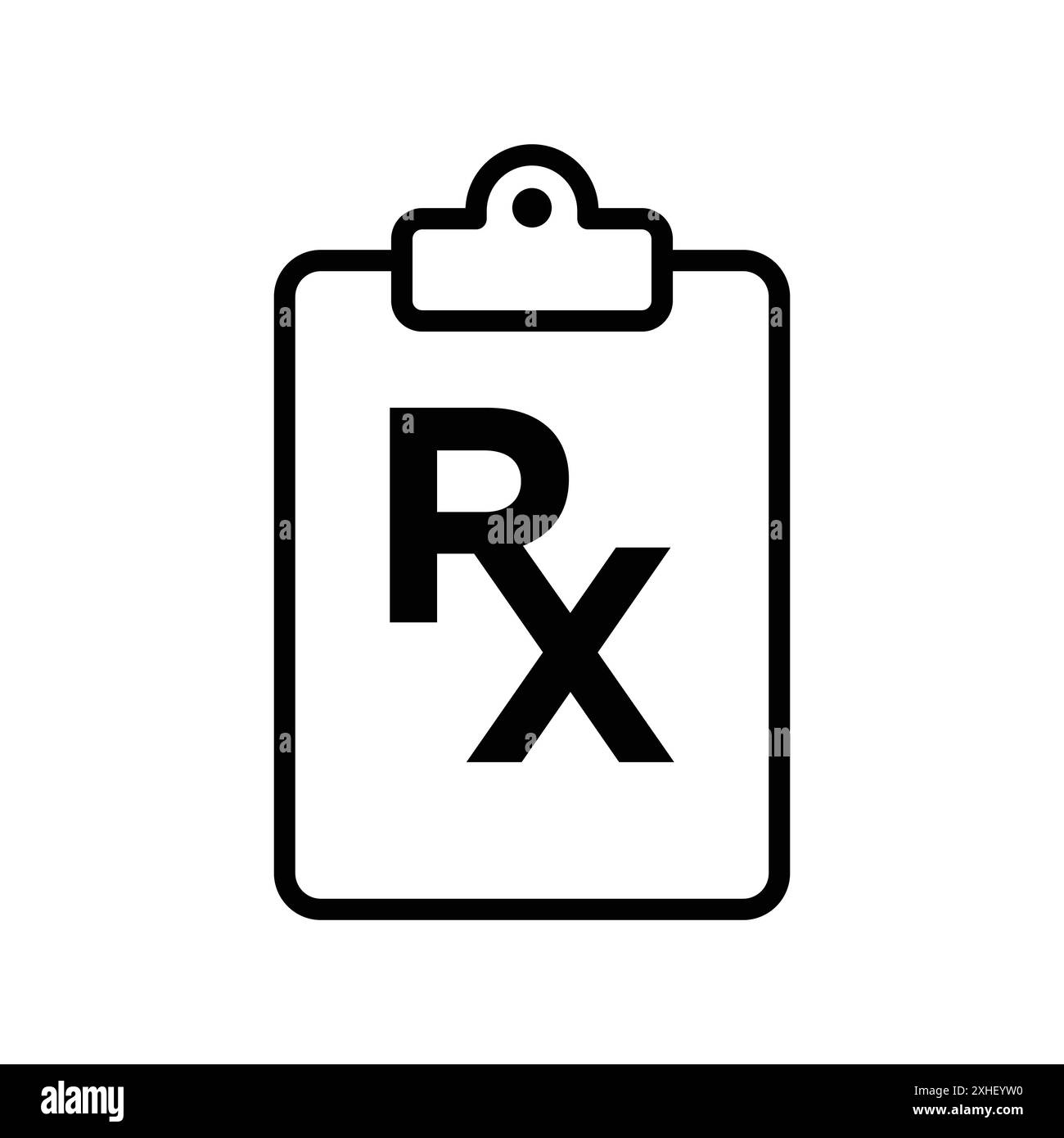 rx icon vector design template in white background Stock Vector Image ...