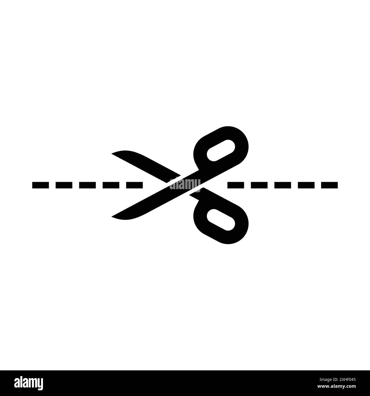 scissor icon vector design template in white background Stock Vector ...