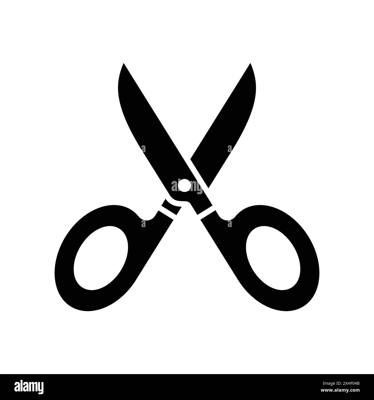 scissor icon vector design template in white background Stock Vector ...