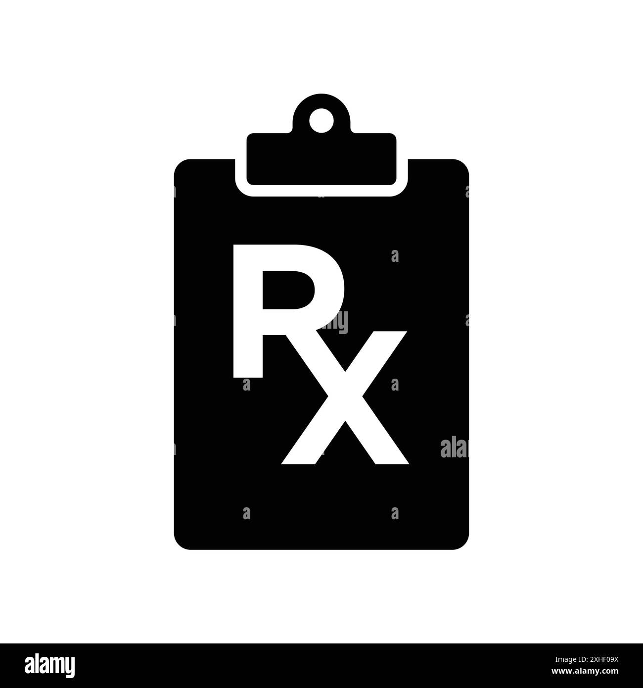 rx icon vector design template in white background Stock Vector Image ...