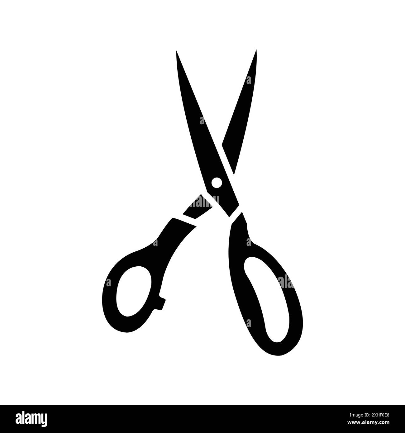 scissor icon vector design template in white background Stock Vector ...