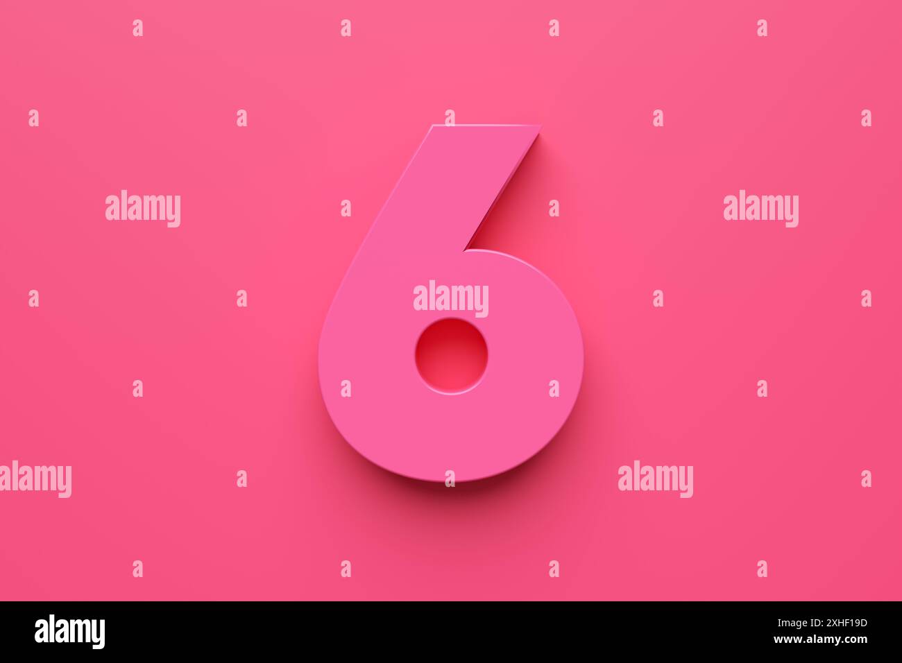 Number six icon sign symbol hi-res stock photography and images - Alamy