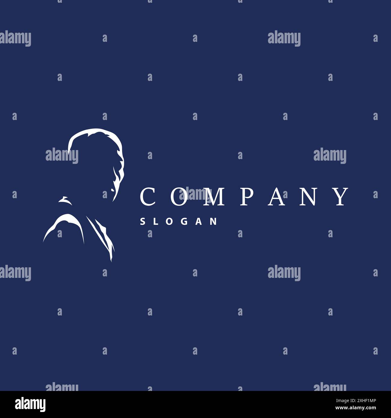 Mafia Logo, Man Silhouette Tuxedo Suit Detective Design Background With ...