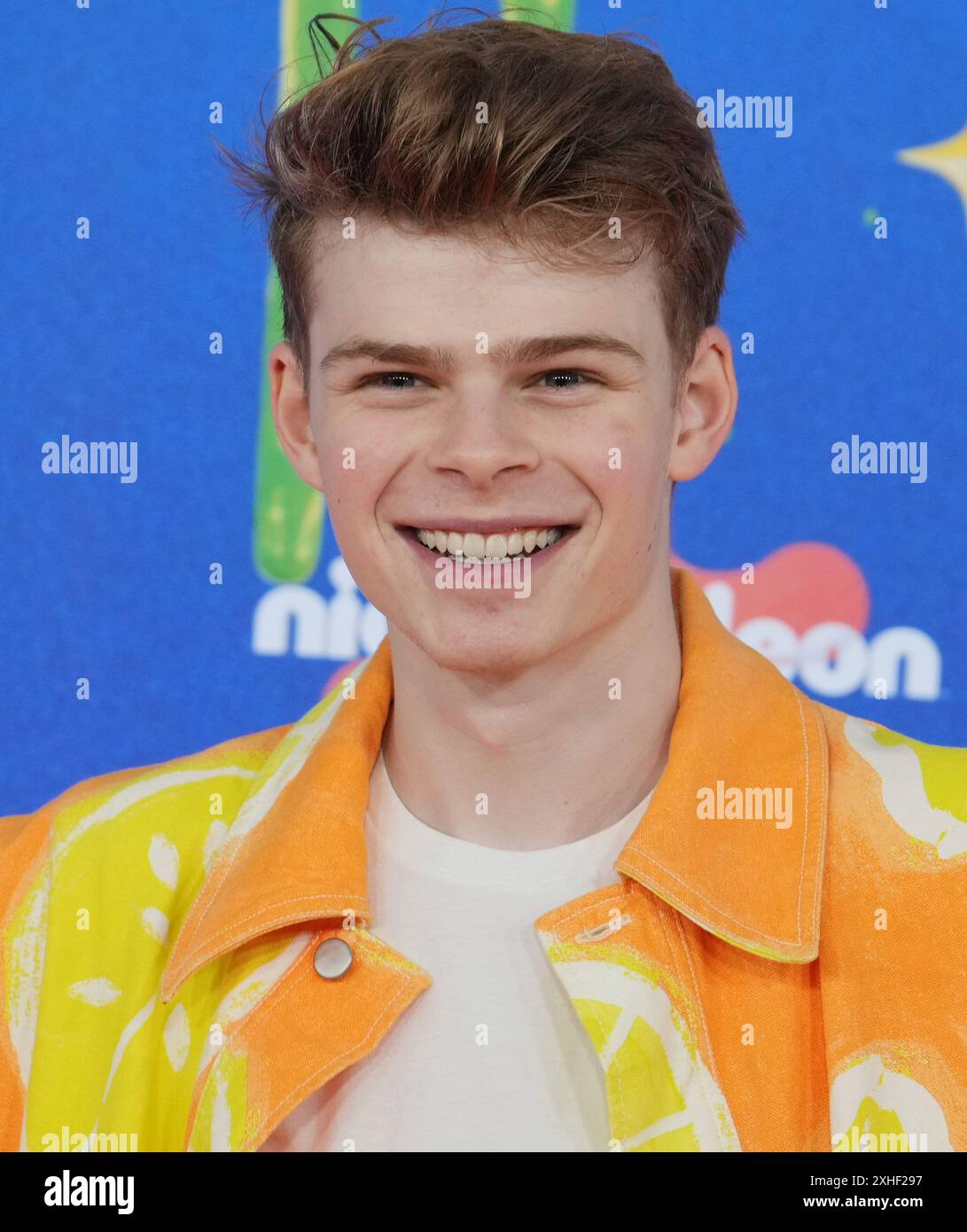 Los Angeles, USA. 13th July, 2024. Merrick Hanna arrives at the ...