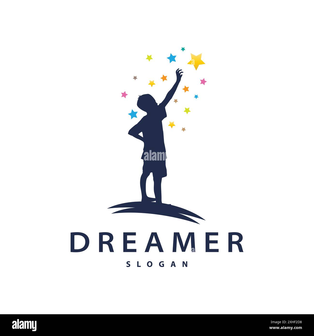 Kids learning logo hi-res stock photography and images - Alamy