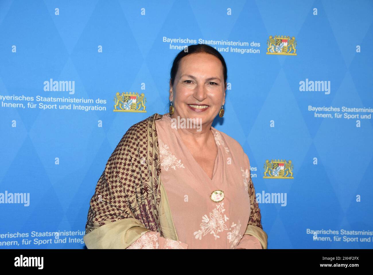 Ursula Maria Burkhart Schauspielerin Muenchen 13.07.2024 BMW Welt ...