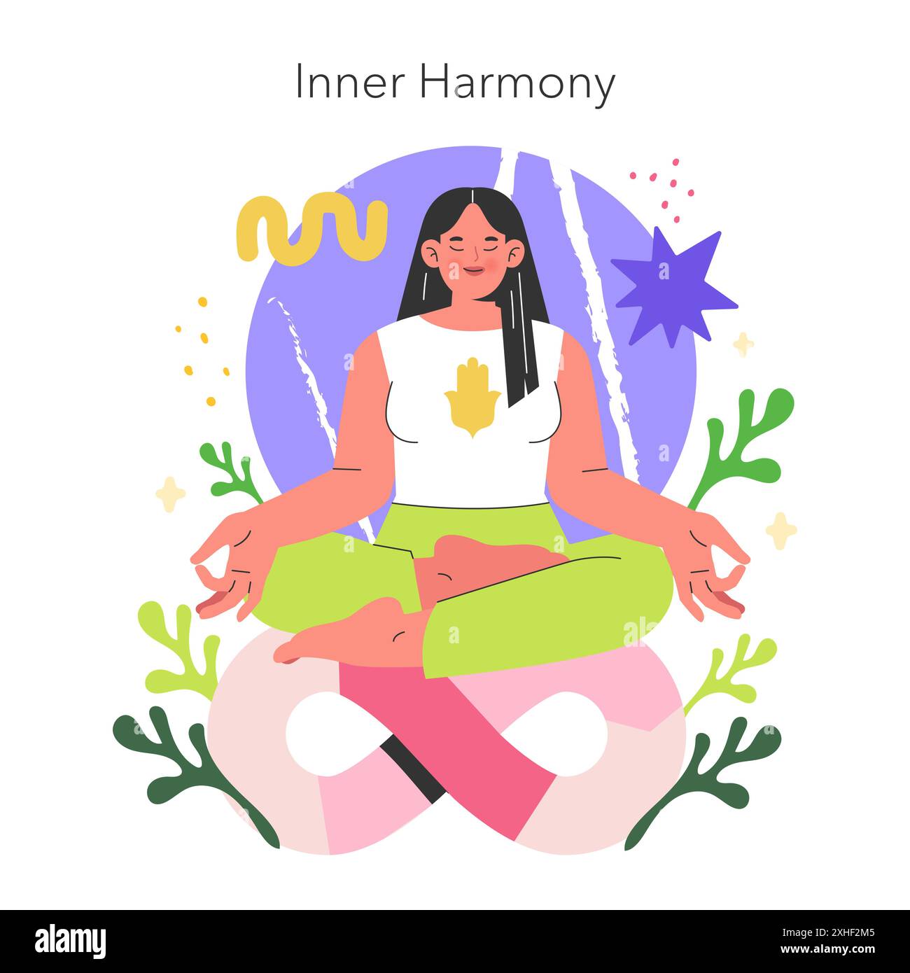 Harmony seeking Stock Vector Images - Alamy