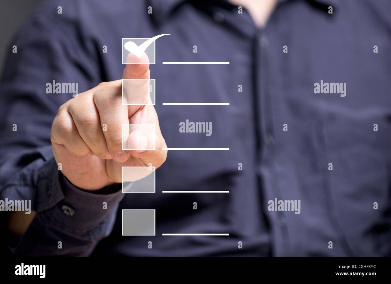 Quality questionnaire people answering hi-res stock photography and ...