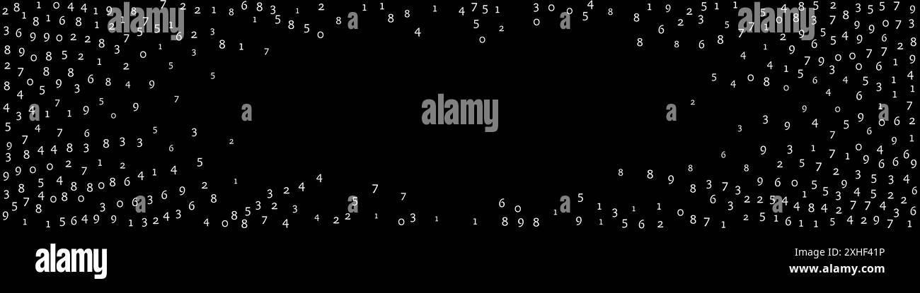 Scattered letters of latin alphabet. Colorful childish floating ...