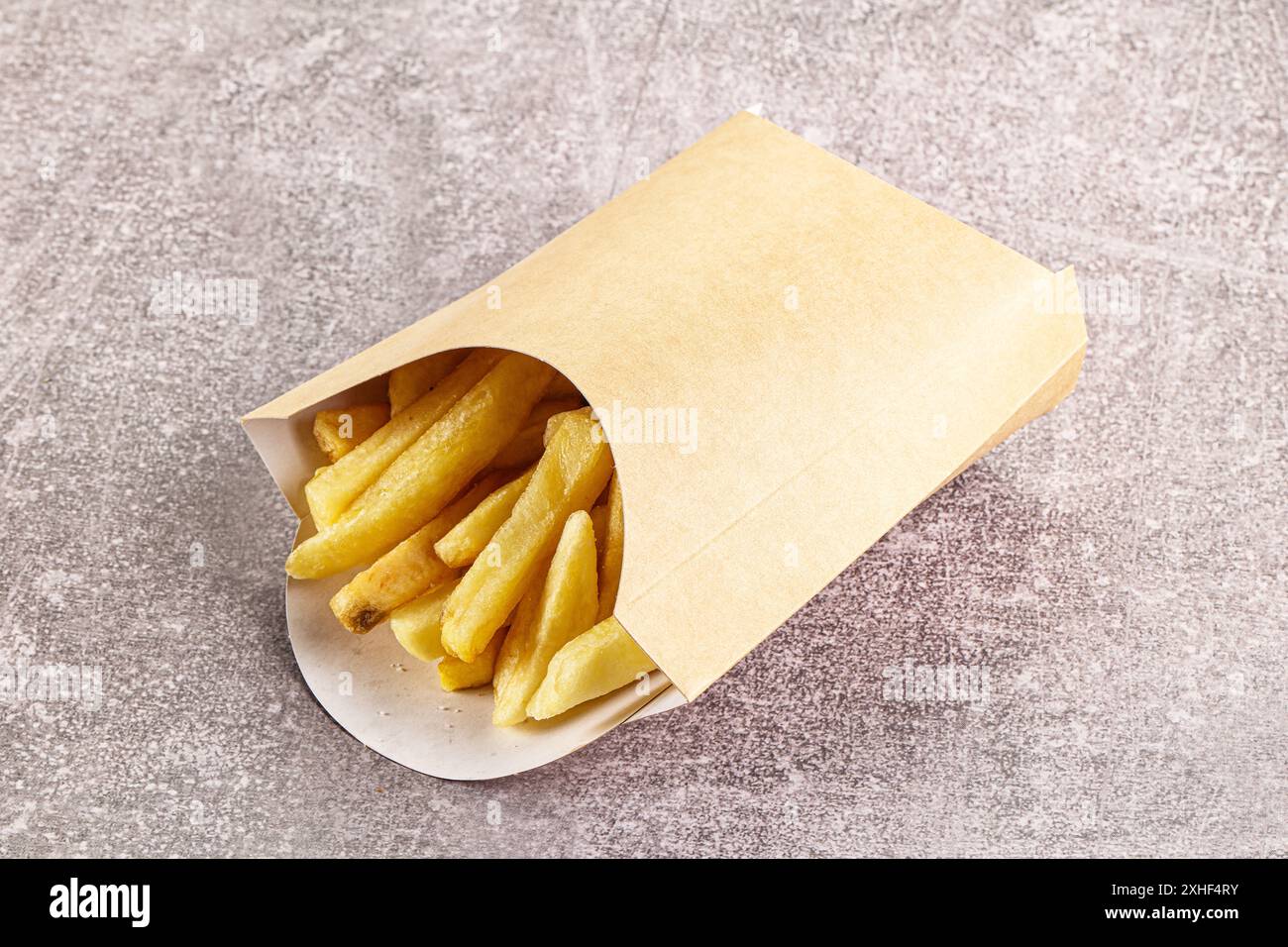 Crispy salted French fry potato snack Stock Photo - Alamy
