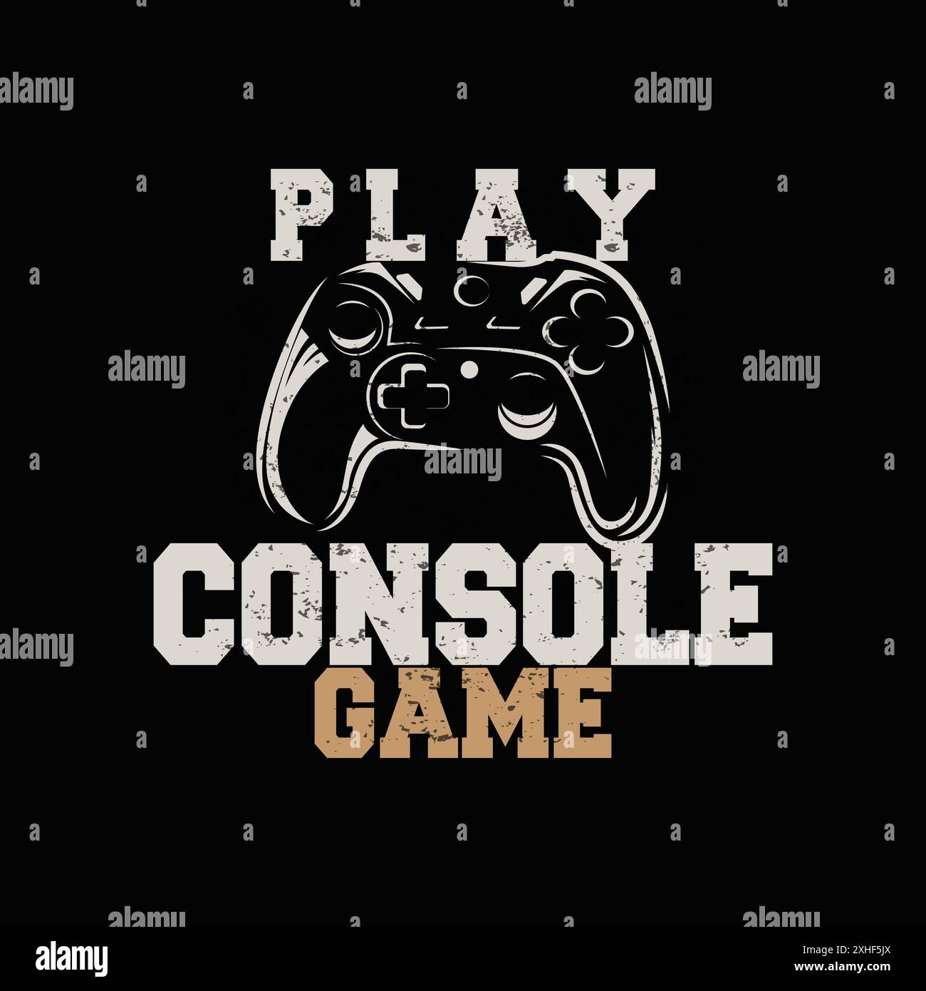 Game Console Logo, Gamer Design Gamepad Illustration Symbol Template ...