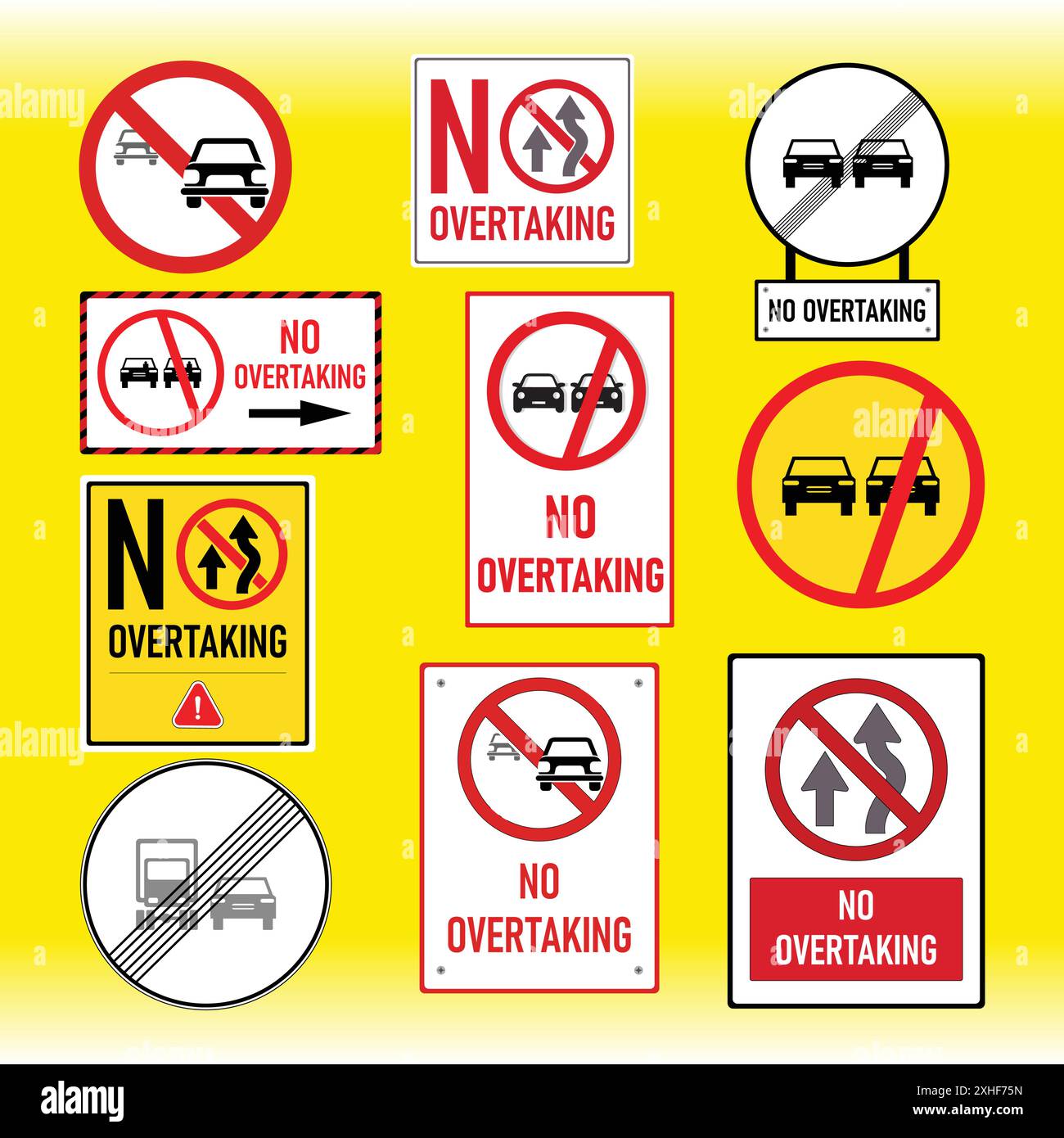Highway safety traffic signs hi-res stock photography and images - Alamy