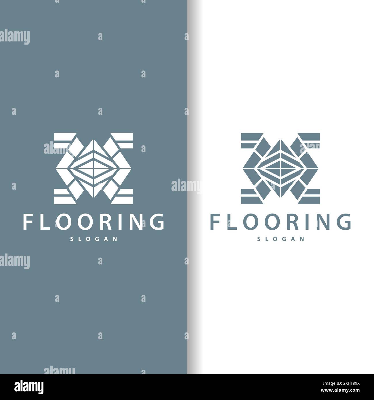 Floor logo simple abstract design home decoration Ceramic tile vector ...