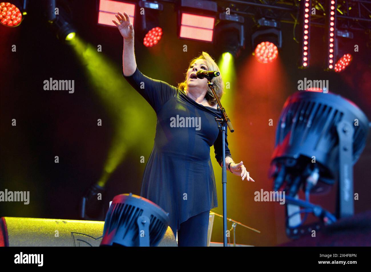 Sandra live beim Berliner Rundfunk Open Air 2024 auf der Parkbühne ...
