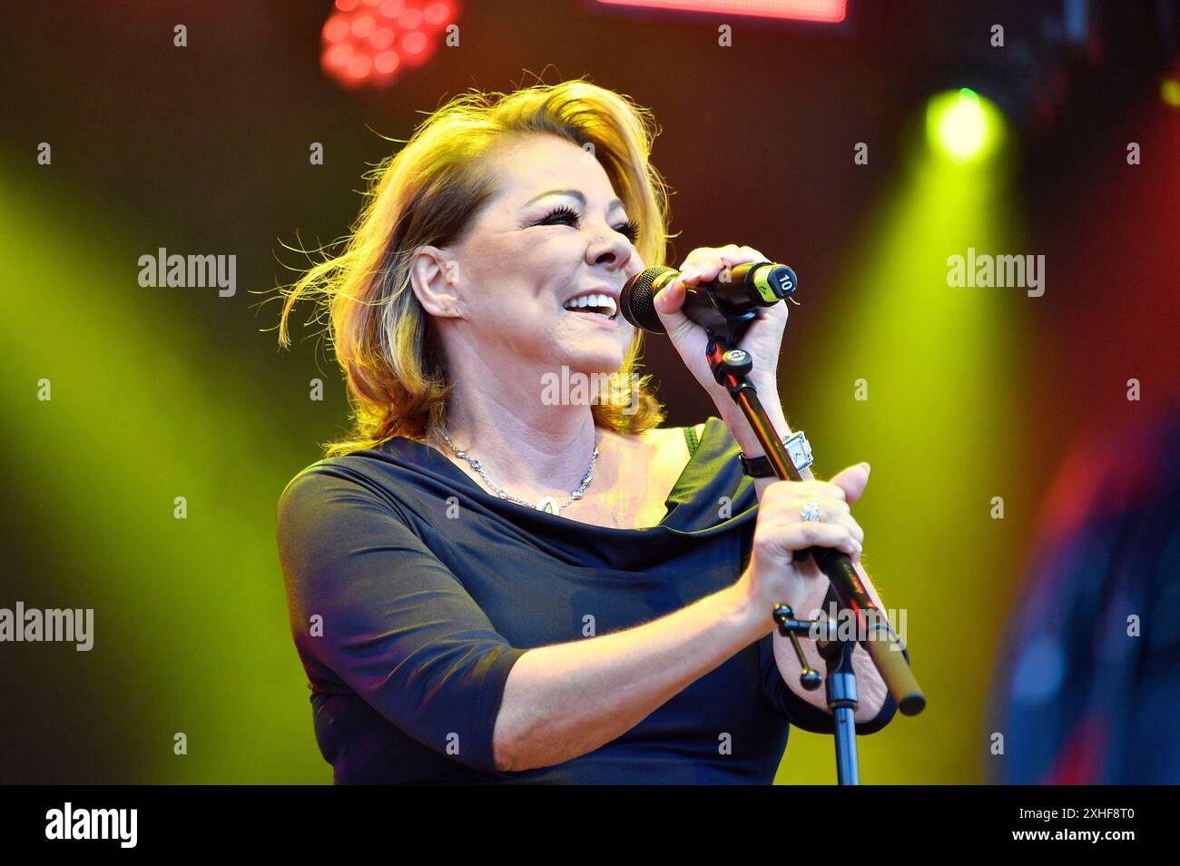 Sandra live beim Berliner Rundfunk Open Air 2024 auf der Parkbühne ...