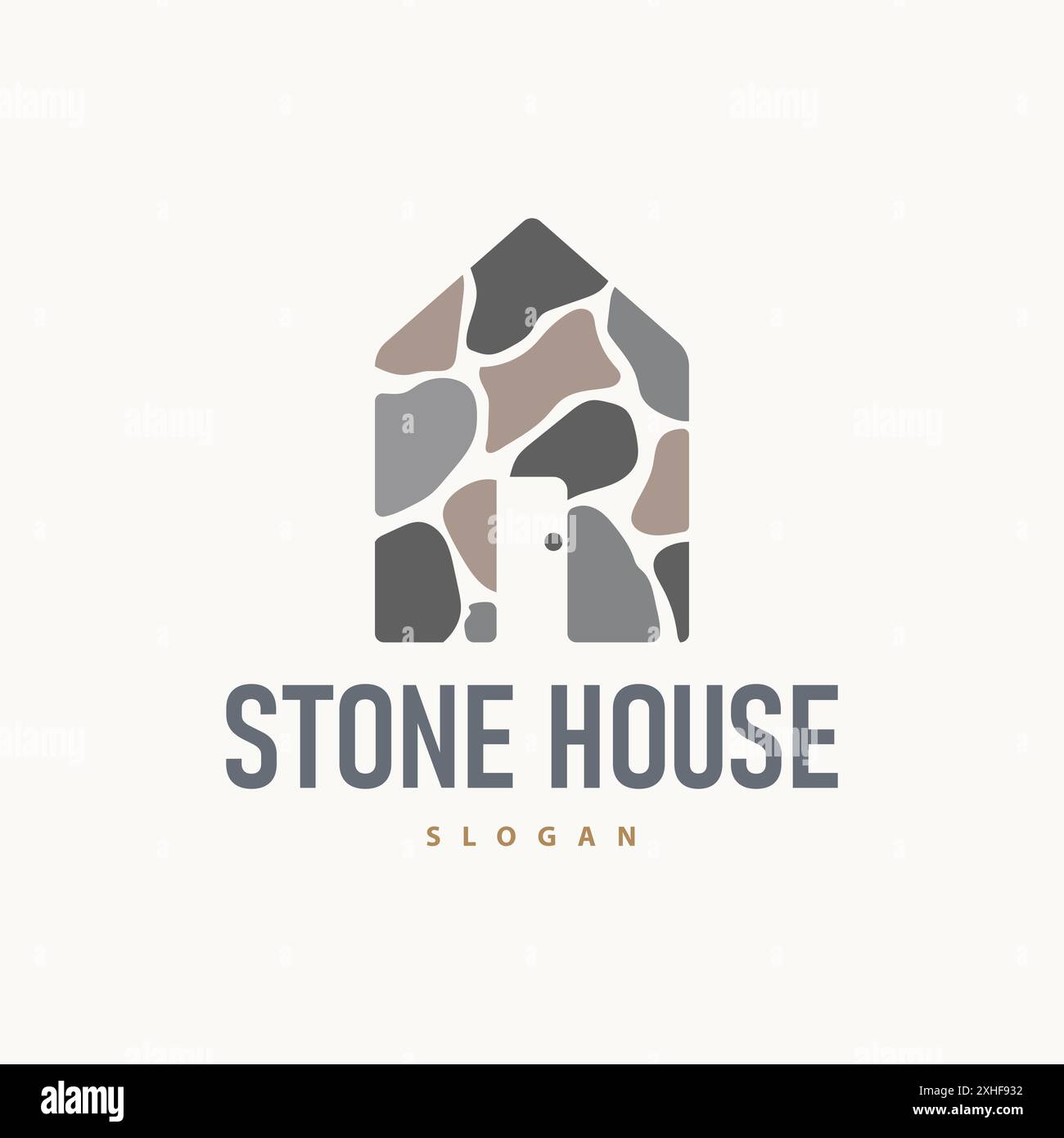 Geometric house exterior Stock Vector Images - Alamy