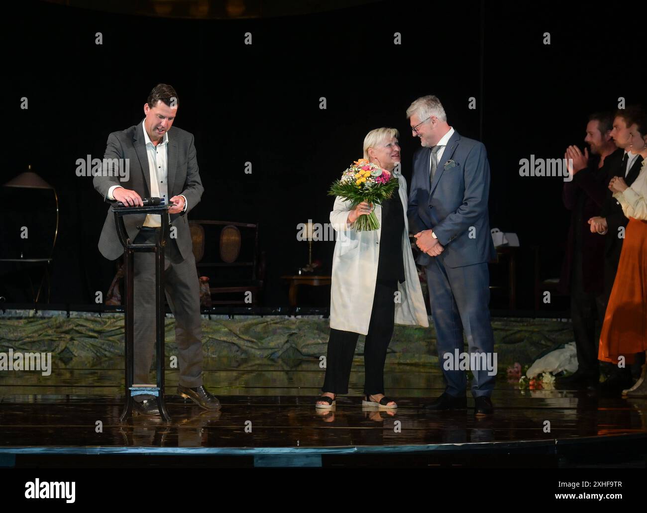 Schlussapplaus der Vorstellung Liebelei von Arthur Schnitzler und ...