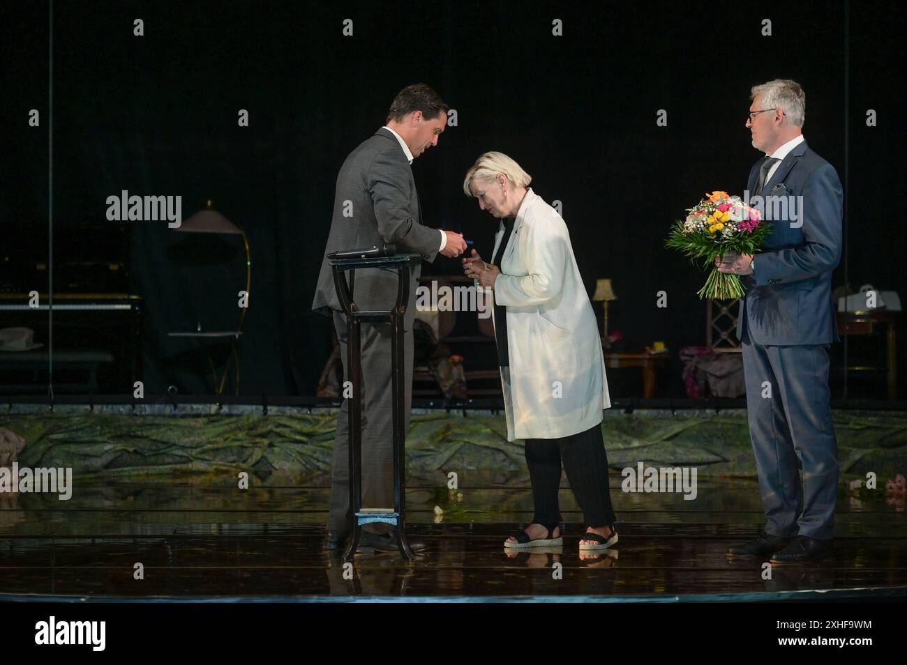 Schlussapplaus der Vorstellung Liebelei von Arthur Schnitzler und ...